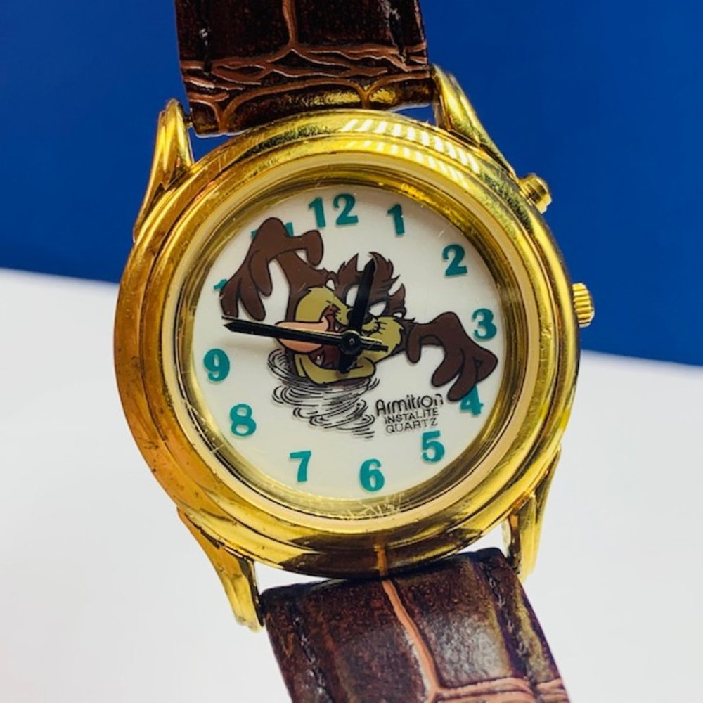 Tasmanian Devil Watch Taz Wristwatch Looney Tunes - Gem